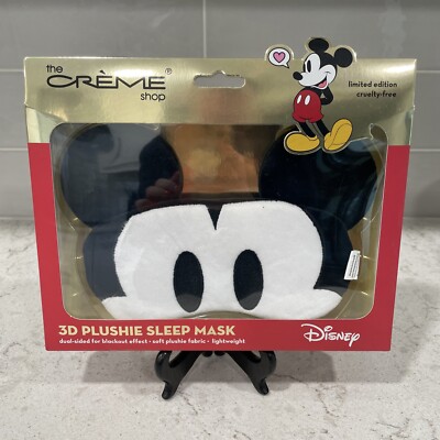 The Creme Shop Disney MICKEY MOUSE 3D Plushie Sleep Mask Limited ...