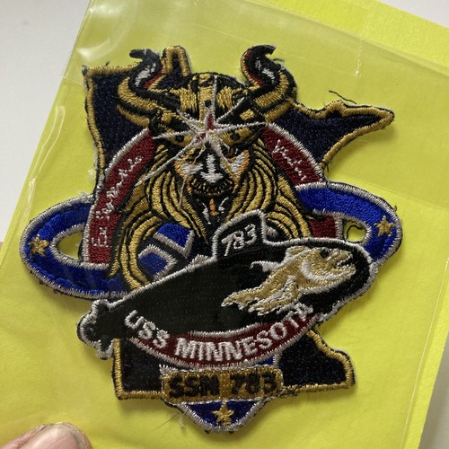 5" NAVY USS SSN-783 MINNESOTA EMBROIDERED PATCH New | eBay