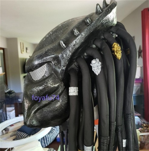 Alien Predator Full Face Latex Mask Helmet Halloween Party Cosplay ...