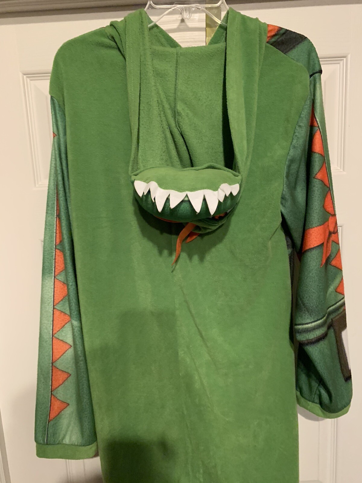 Fortnite Rex Dino Costume One Piece Hoodie Sleeper Ad… - Gem