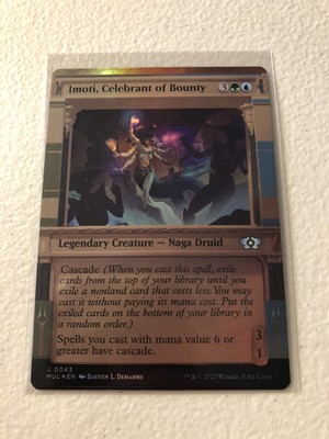 Imoti, Celebrant of Bounty Foil Multiverse MU March of the Machcine MOM ...