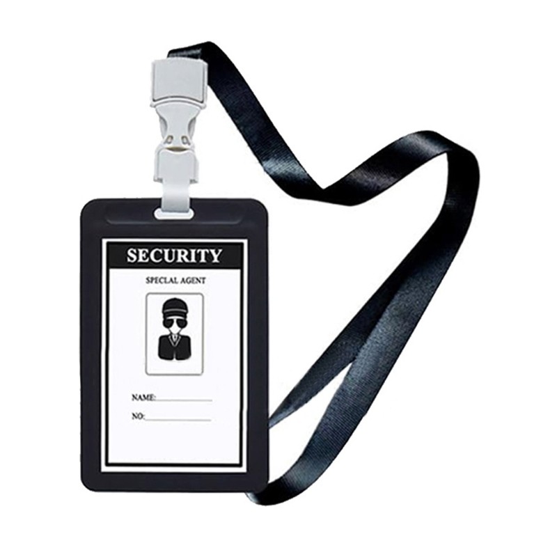 Security Guard Costume Accessory Halloween Cosplay Costume Secret ...