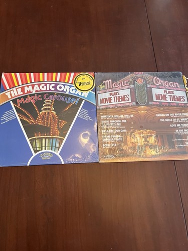 The Magic Organ Lot Of 2 Vintage Vinyl Albums Magic Carousel And Movie ...