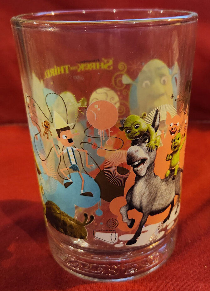McDonald's Shrek the Third Glass Farkle, Fergus and Felicia Collectors ...