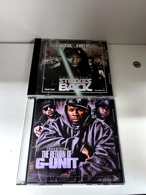 2x G-Unit DJ Whiteowl 50 Cent Mixtapes NYC Promo Mix CDs Lot | eBay