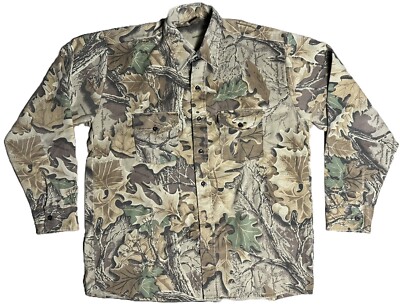 Vintage Ranger Camo Shirt Men's Adult Size L Hunting | eBay