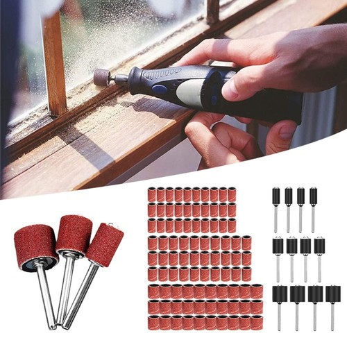 Derusting Emery Paper Grinding Band Rotary Abrasive Tools Sanding Drums ...