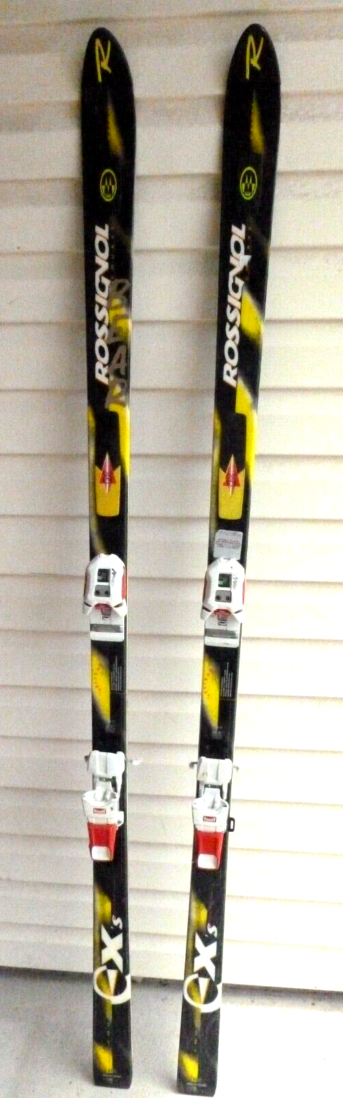 Rossignol Dualtec Course Excess 188cm Snow Skis with Marker M48 Racing ...