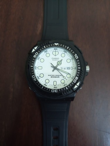 Casio Diver MRD-201W Rotating Bezel Men's Wristwatch | eBay