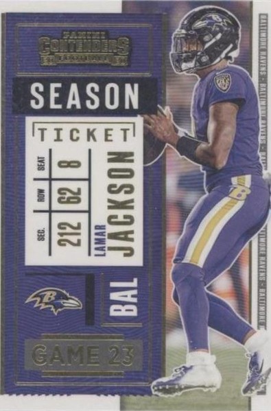 2020 Panini Contenders - Stardust #93 Lamar Jackson for sale online | eBay