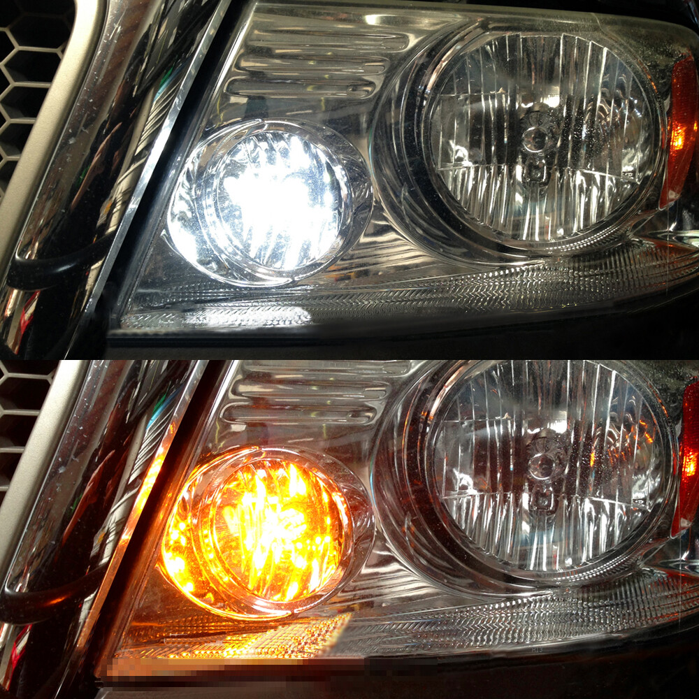 2 No Hyper Flash No Resistor 3157 3757AK Switchback LED Turn Signal ...