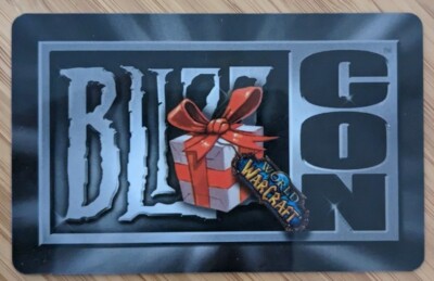 World of Warcraft Blizzcon 2007 Murloc suit / costume unscratched card ...