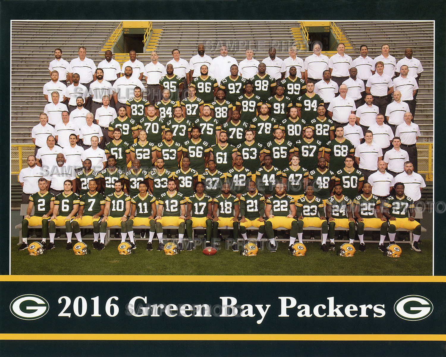 2016 GREEN BAY PACKERS 8X10 TEAM PHOTO PICTURE | eBay