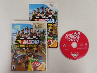 NASCAR KART RACING w/ MANUAL - NINTENDO Wii VIDEO GAME - CLEAN DISC! | eBay