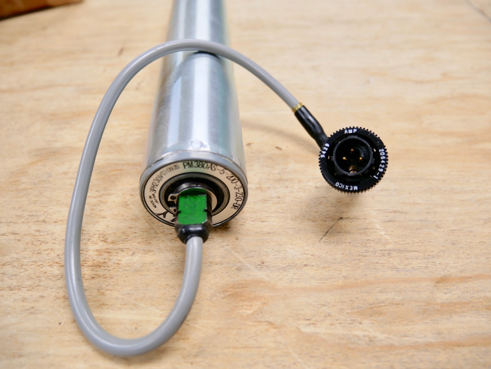 ITOH DENKI MOLLER power roller PM380AS-15-200-3-230-DR 16.4 FPM 10 in ...