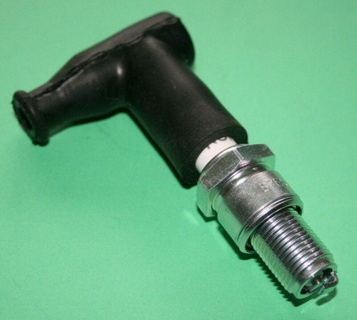 WATERPROOF RUBBER SPARK PLUG CAP TRIALS BSA BANTAM TRIUMPH TIGER CUB NO ...