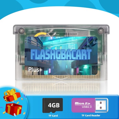 Super Card Mini SD Flash Cart Adapter 4GB for GBA SP Game Boy Advance ...