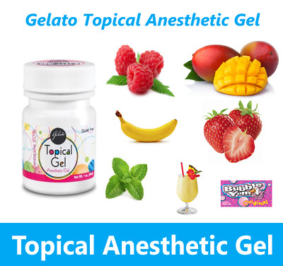 Dental Keystone GELATO Topical Anesthetic Gel 20% Benzocaine 1 oz Jar ...