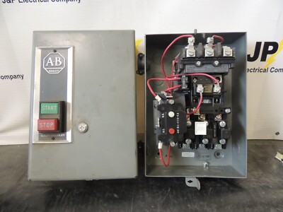 Allen Bradley Magnetic Motor Controller 509-AAD AOD Nema Type 1 Size 0 ...