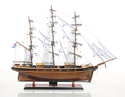 34 Inch Cutty Sark Clipper Ship Wooden Boat Model replica | eBay