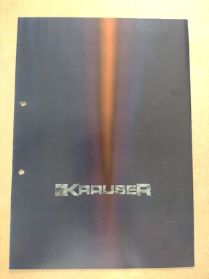 Krauser K 2 Prospekt gelocht | eBay