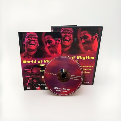 *Region Free* World of Rhythm - Live DVD Cobham Billy Carter Ron ...