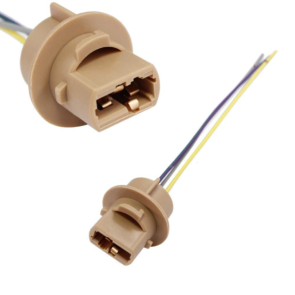 Front Turn Signal Lamp Socket Blinker Bulb Pigtail Connector Harness ...