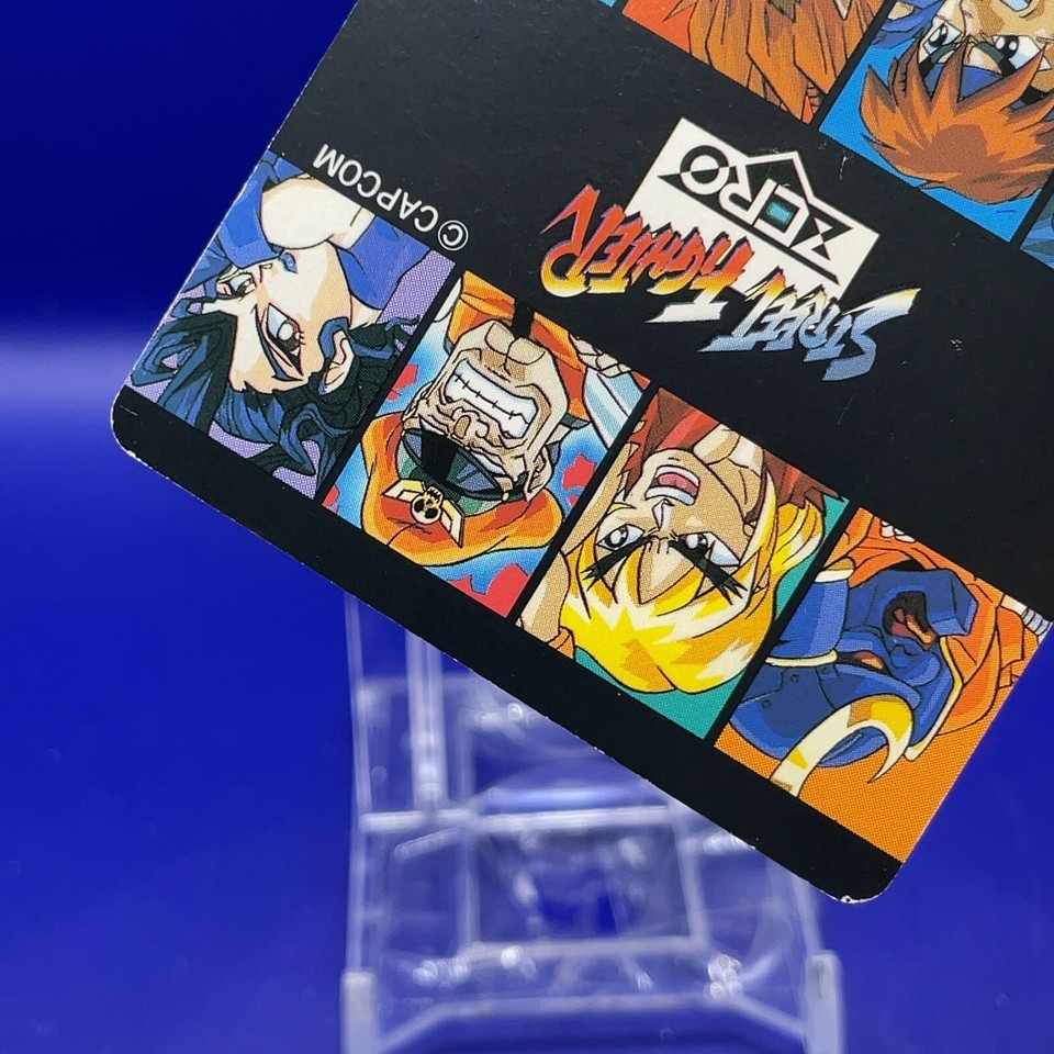 ADON Street Fighter ZERO Card Bandai Capcom MADE IN JAPAN Japanese 060 ...