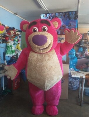 Lotso Bear Mascot Costume Party Event Halloween Disfraz birthday Shows ...
