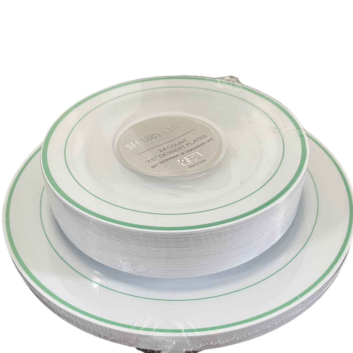 Shabby Chic Paper Plates