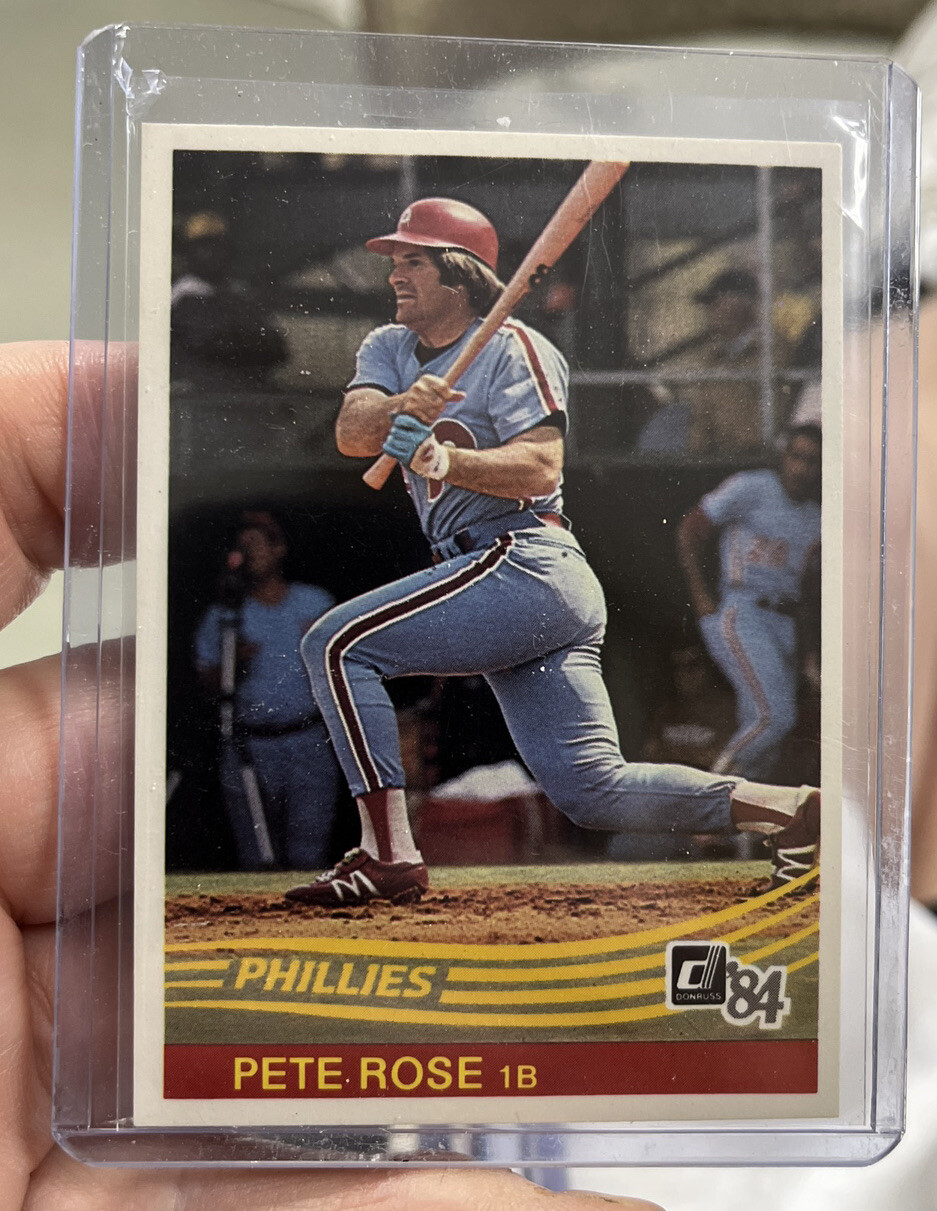 1984 Donruss #61 Pete Rose PHILLIES NM-MT | eBay