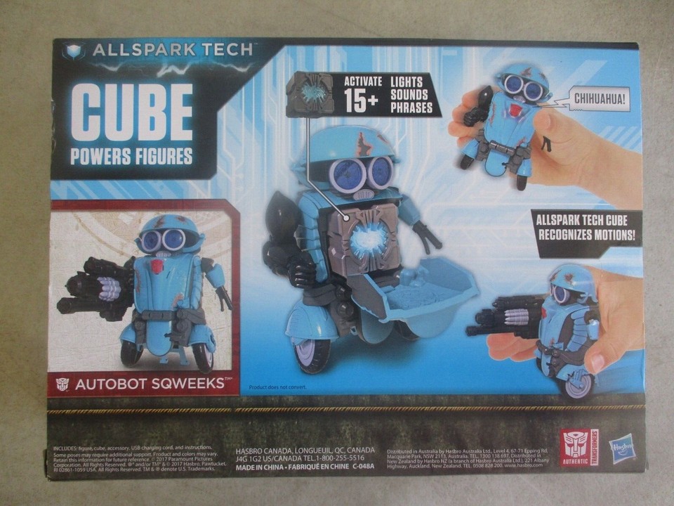 SEALED MIB 2017 TRANSFORMERS CUBE POWER FIGURES ALLSPARK TECH AUTOBOT ...