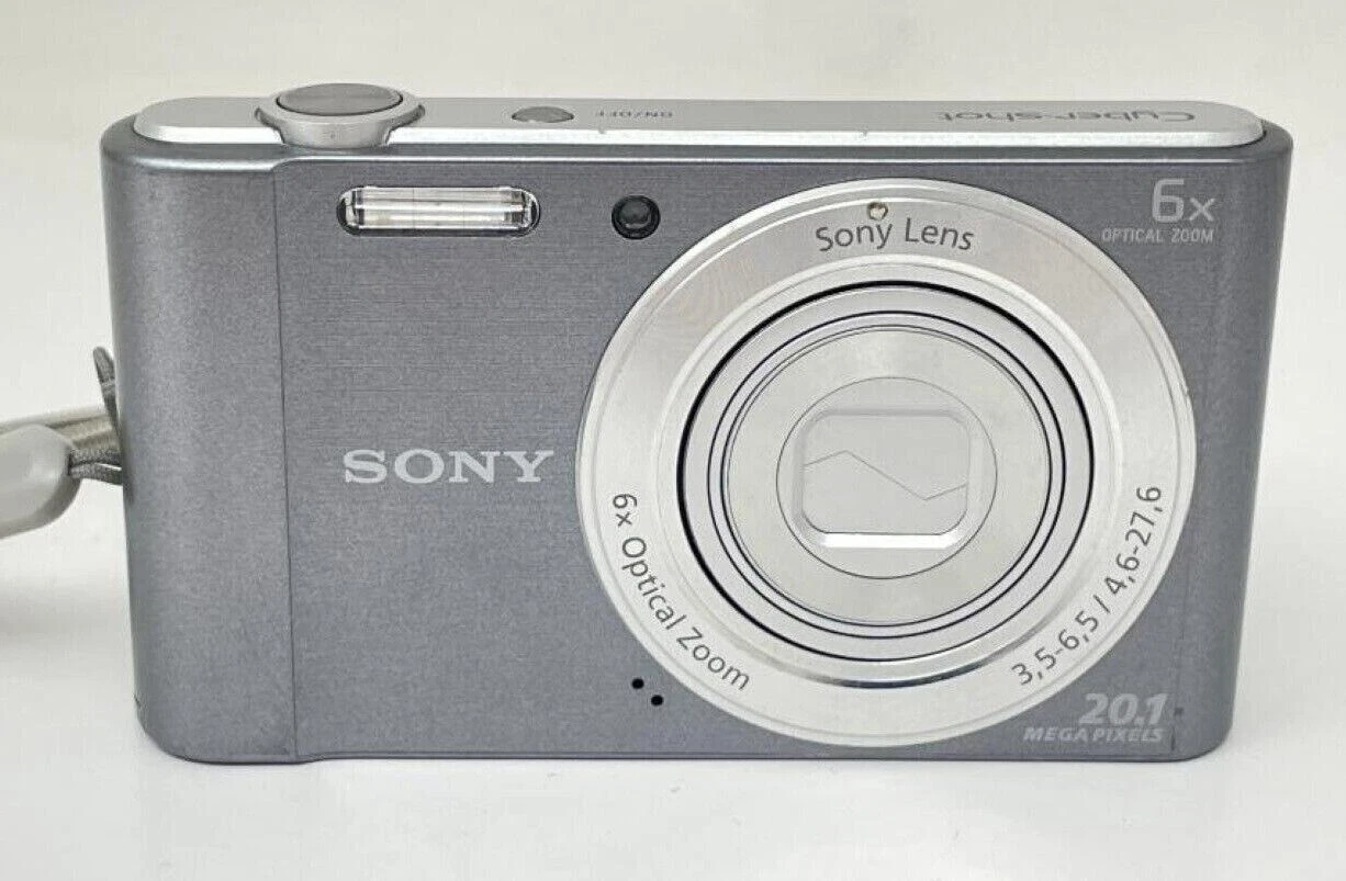 Sony Cyber-shot DSC-W810 20.1MP Digital Camera NEW Silver | eBay