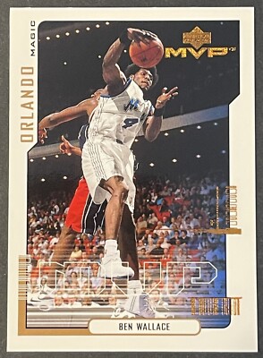 2000-01 Upper Deck MVP Basketball #123 Ben Wallace | eBay