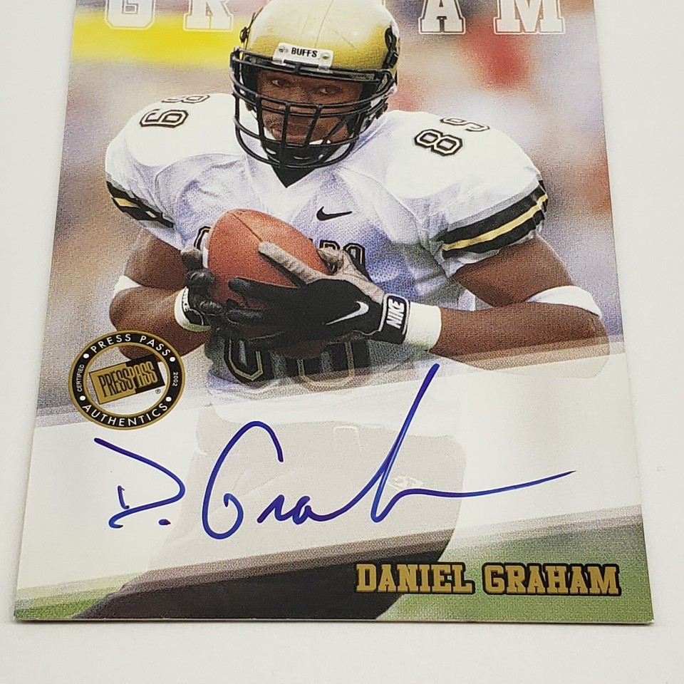 Daniel Graham 2002 Press Pass Autograph DAGR Rookie Auto RC | eBay