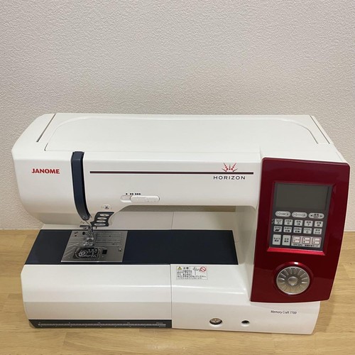 Janome Memory Craft 7700 Horizon Computerized Sewing Machine Excellent ...