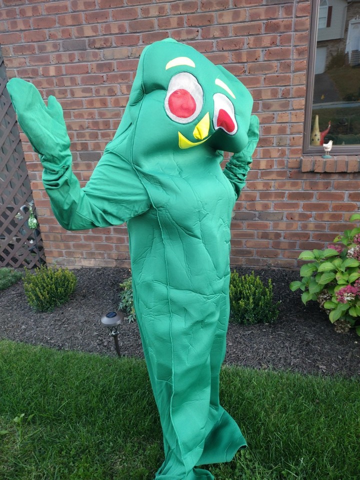 Gumby Adult Costume OS Halloween Dress Up Prema One Size Fits Most ...