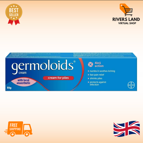 Germoloids Haemorrhoid Cream, Piles Treatment 55 g | eBay UK