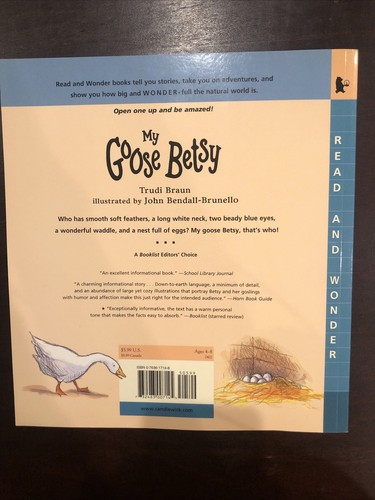 My Goose Betsy : Read and Wonder by Trudi Braun (2002, Trade Paperback ...