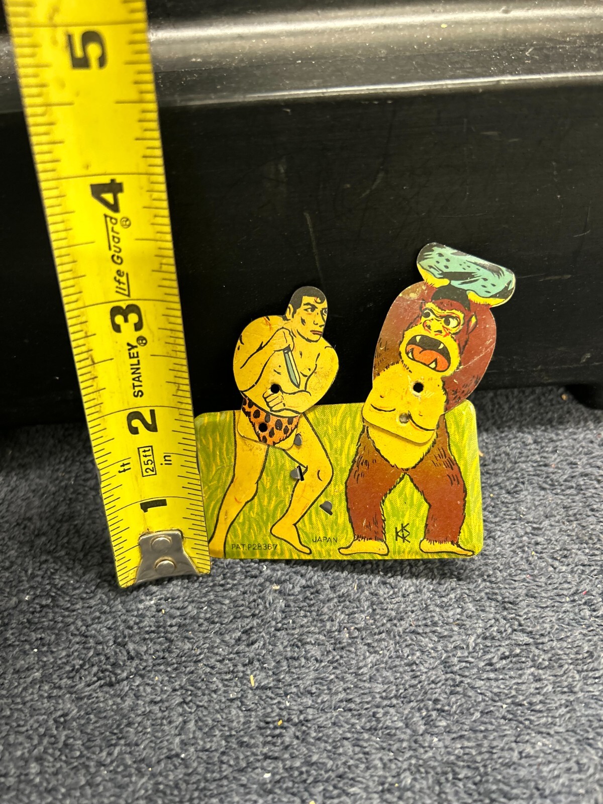 Vintage TARZAN Tin Mechanical Clicker Toy WORKS! | eBay