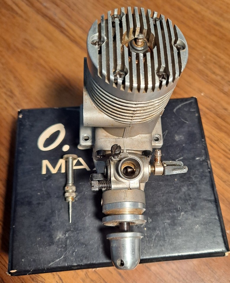 Vintage OS-MAX 60 H60F GP nitro glow R/C plane engine USED, very good ...