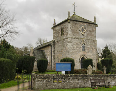 Photo 12x8 St Michael's church Halam A view from the north west showing ...