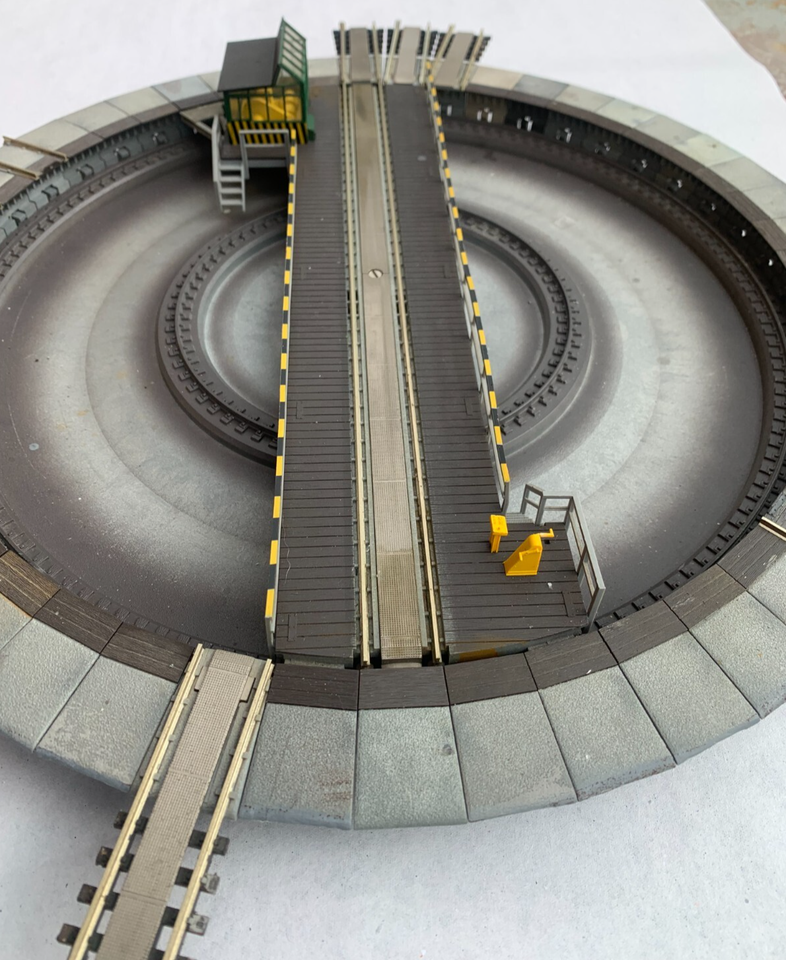 Fleischmann 6652 H0 Turntable for Märklin AC With Control Desk/Manual ...