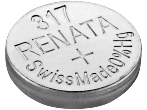 New Renata 317 SR516SW SR516W Watch Battery Silver Oxide 1.55V Free ...