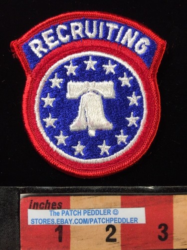 U.S. ARMY RECRUITING MILITARY PATCH SHOULDER SLEEVE INSIGNIA LIBERTY ...