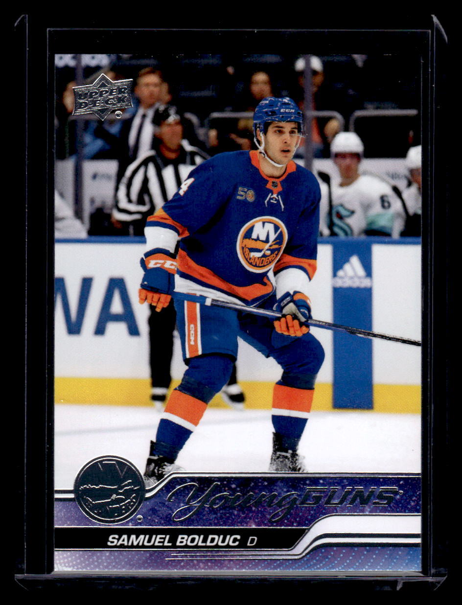 Samuel Bolduc 2023-24 Upper Deck Young Guns #209 New York Islanders | eBay