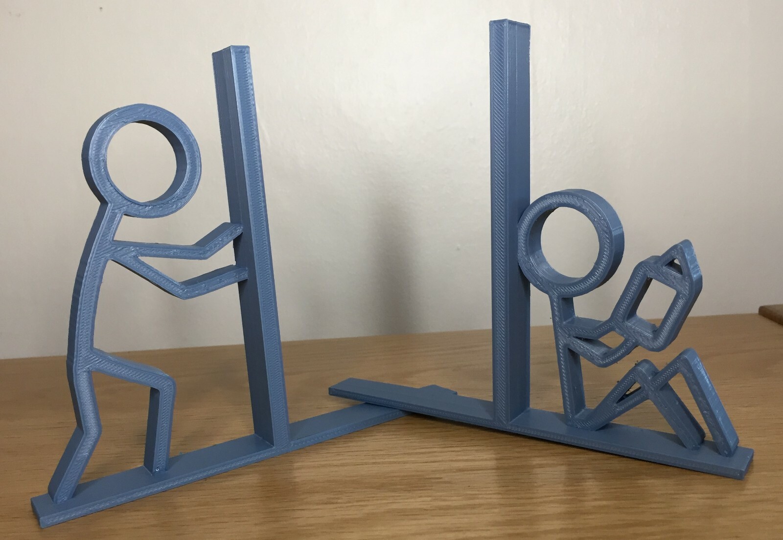 Stick People Book Ends, book lovers, Bookends in a range of colours ...