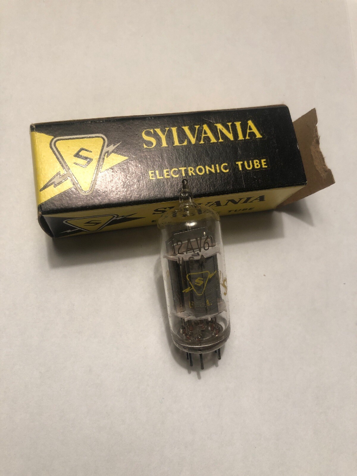 SYLVANIA 12AV6 VACUUM TUBE NOS | eBay