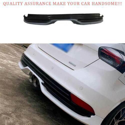 For Ford Focus ST 2015-2018 Matte Black Rear Bumper Diffuser Lip ...