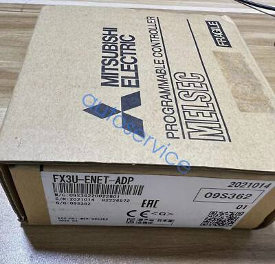 New Mitsubishi FX3U-ENET-ADP PLC Module FX3U-ENET-ADP By Fedex or DHL ...